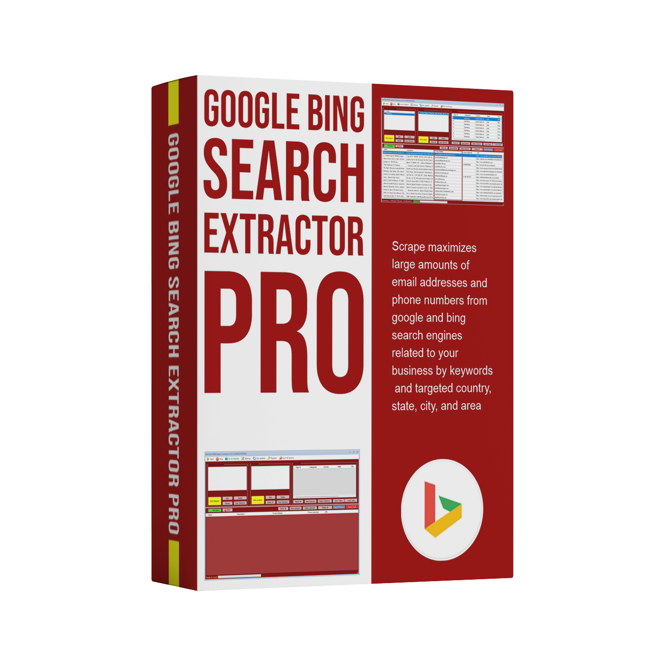 Google Bing Search Extractor Pro – E-Markethings