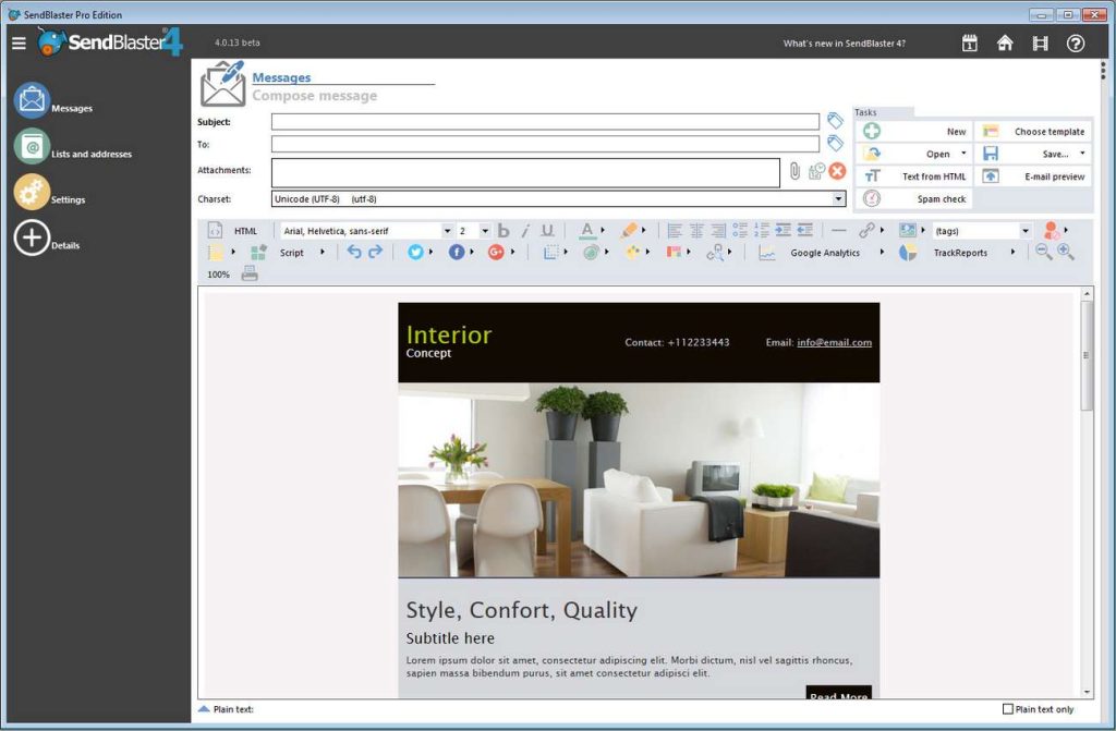 Sendblaster Pro Edition – E-Markethings