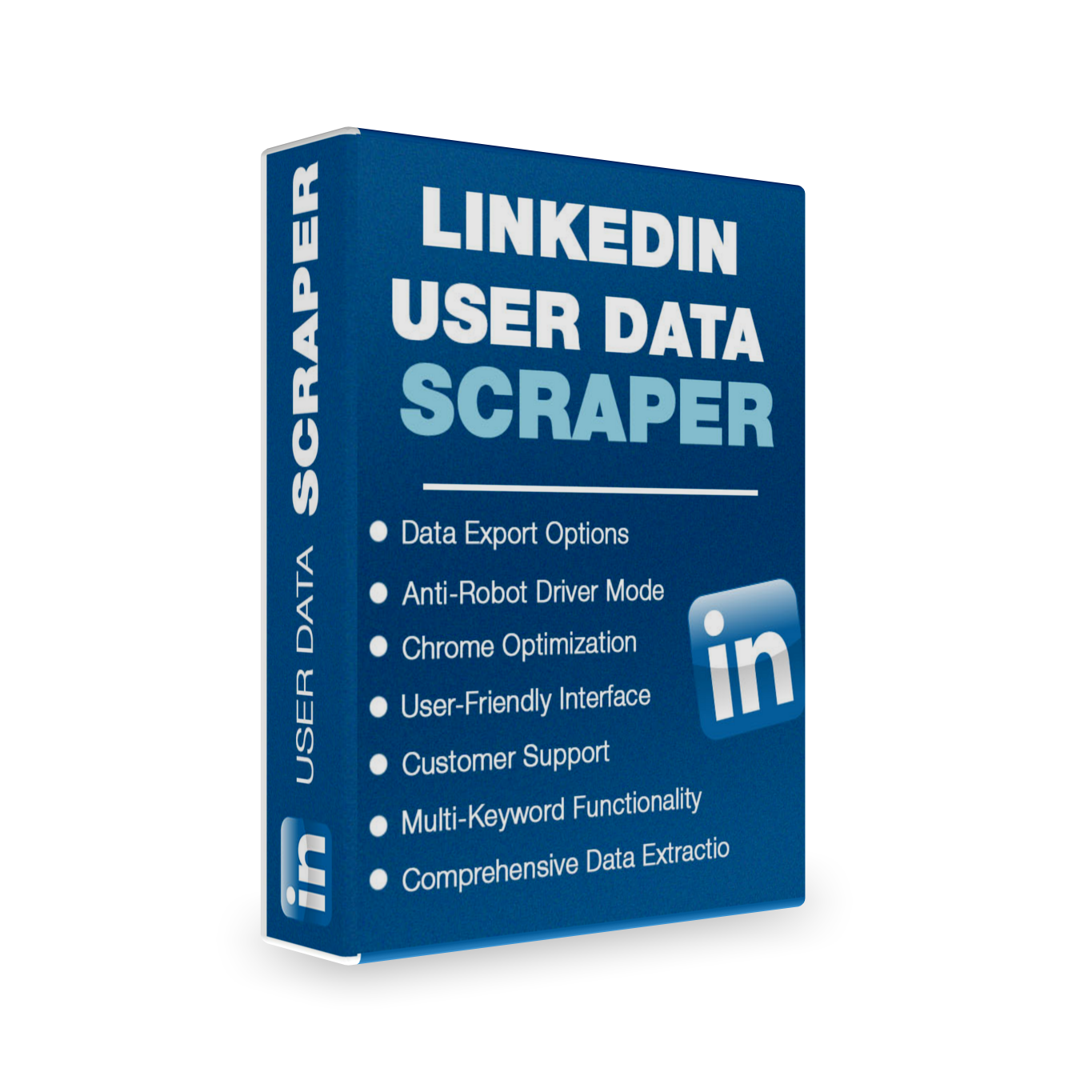 LinkedIn User Data Scraper – E-Markethings