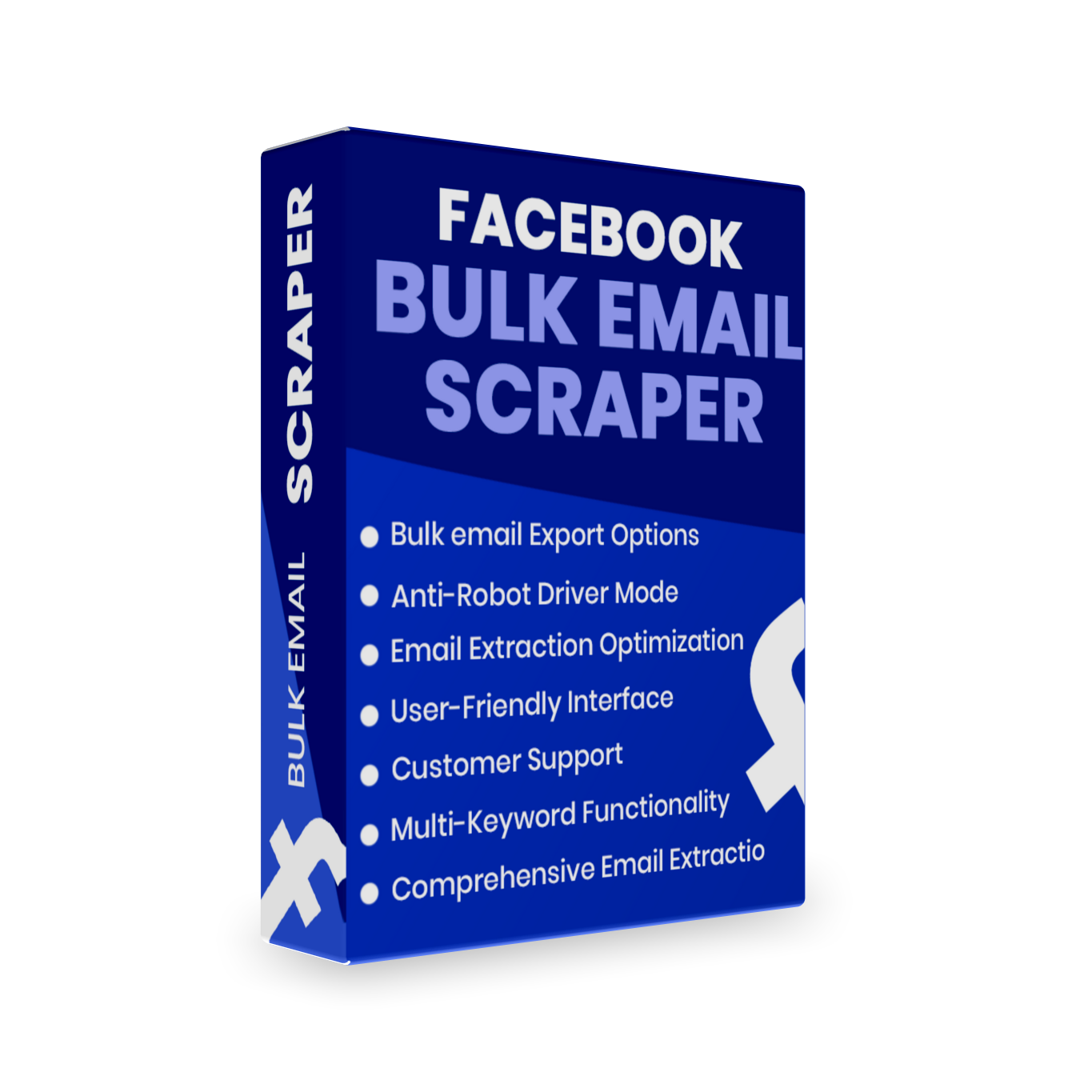 Facebook Bulk Email Scraper – E-Markethings